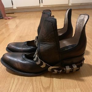 Freebird by Steven Shoes | Nib Steve Madden Freebird Leather Ankle Boot | Poshmark